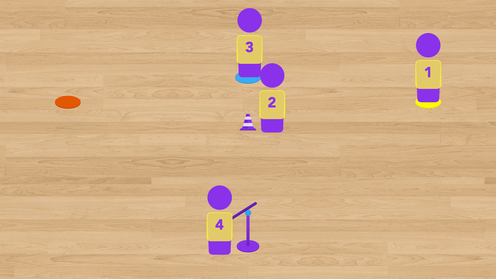 Race To The Bases • Physical Education Games