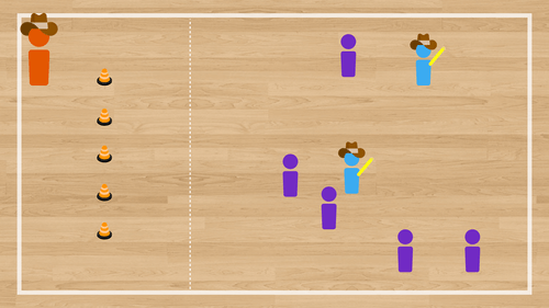 Rodeo Roundup • Physical Education Games
