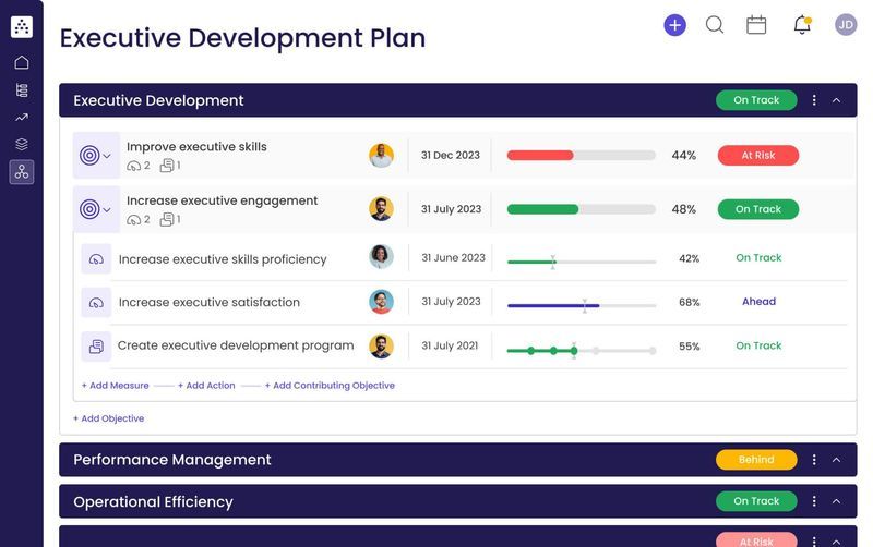 Executive Development Plan Template