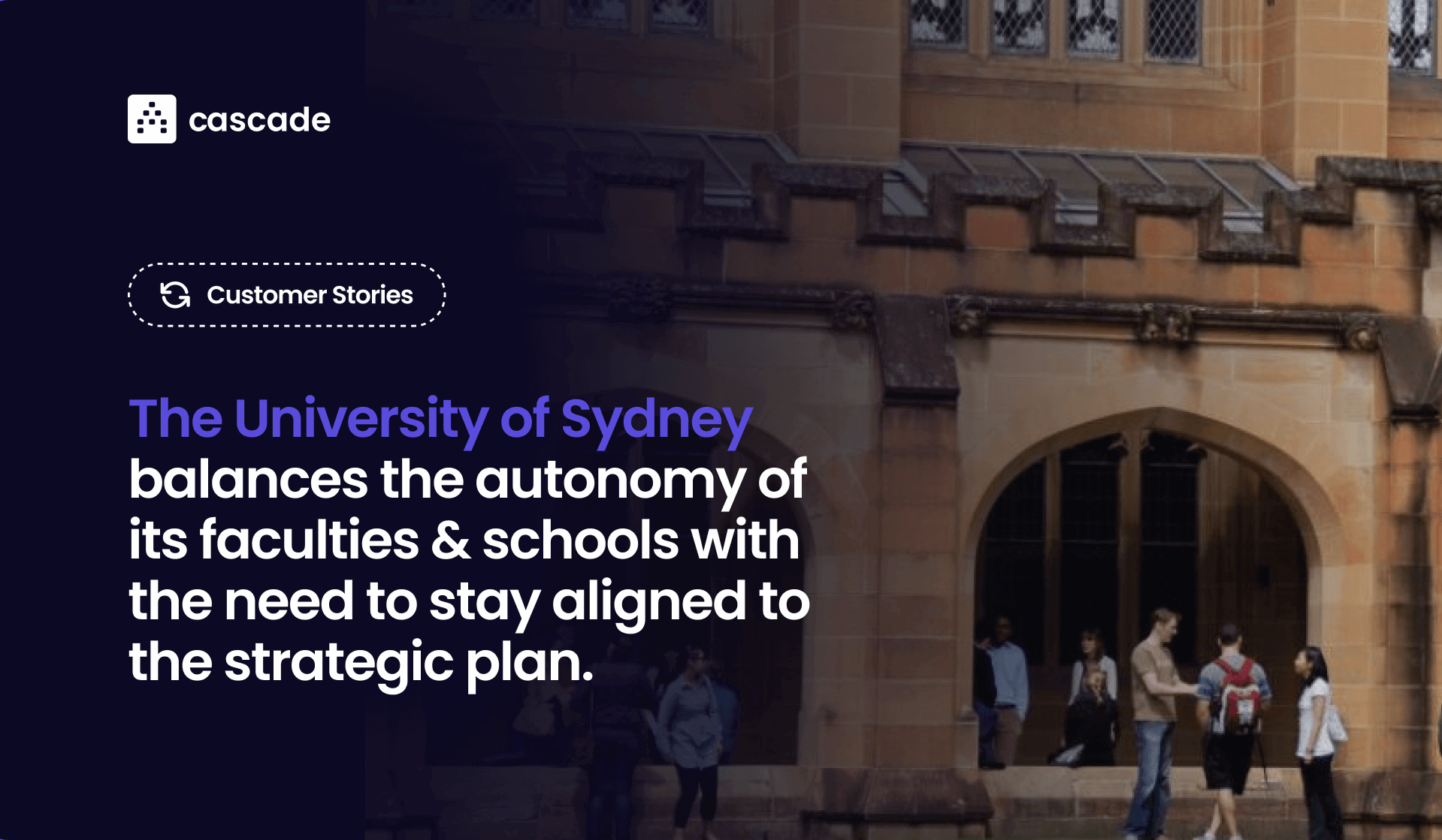 Meet Our Clients - The University of Sydney