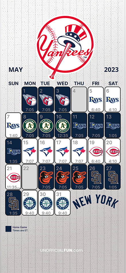 New York Yankees Wallpaper Schedule for your lock screen