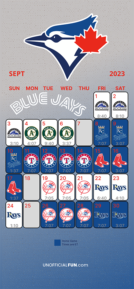 Toronto Blue Jays Wallpaper Schedule for your lock screen