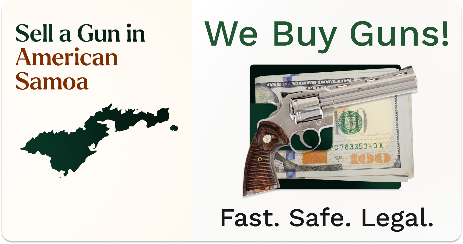 How to Sell a Gun in American Samoa | Fast & Easy