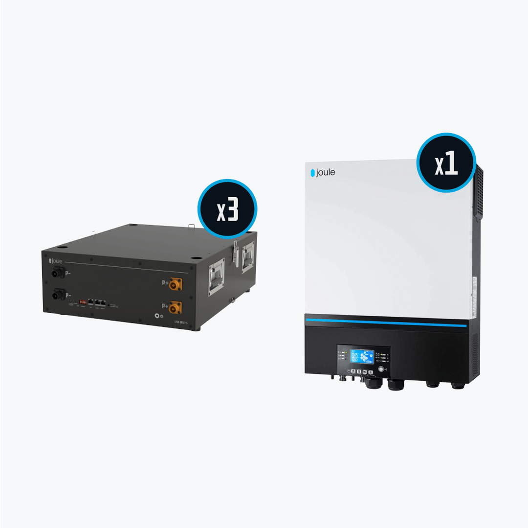 Create your perfect power system with Joule Case batteries.