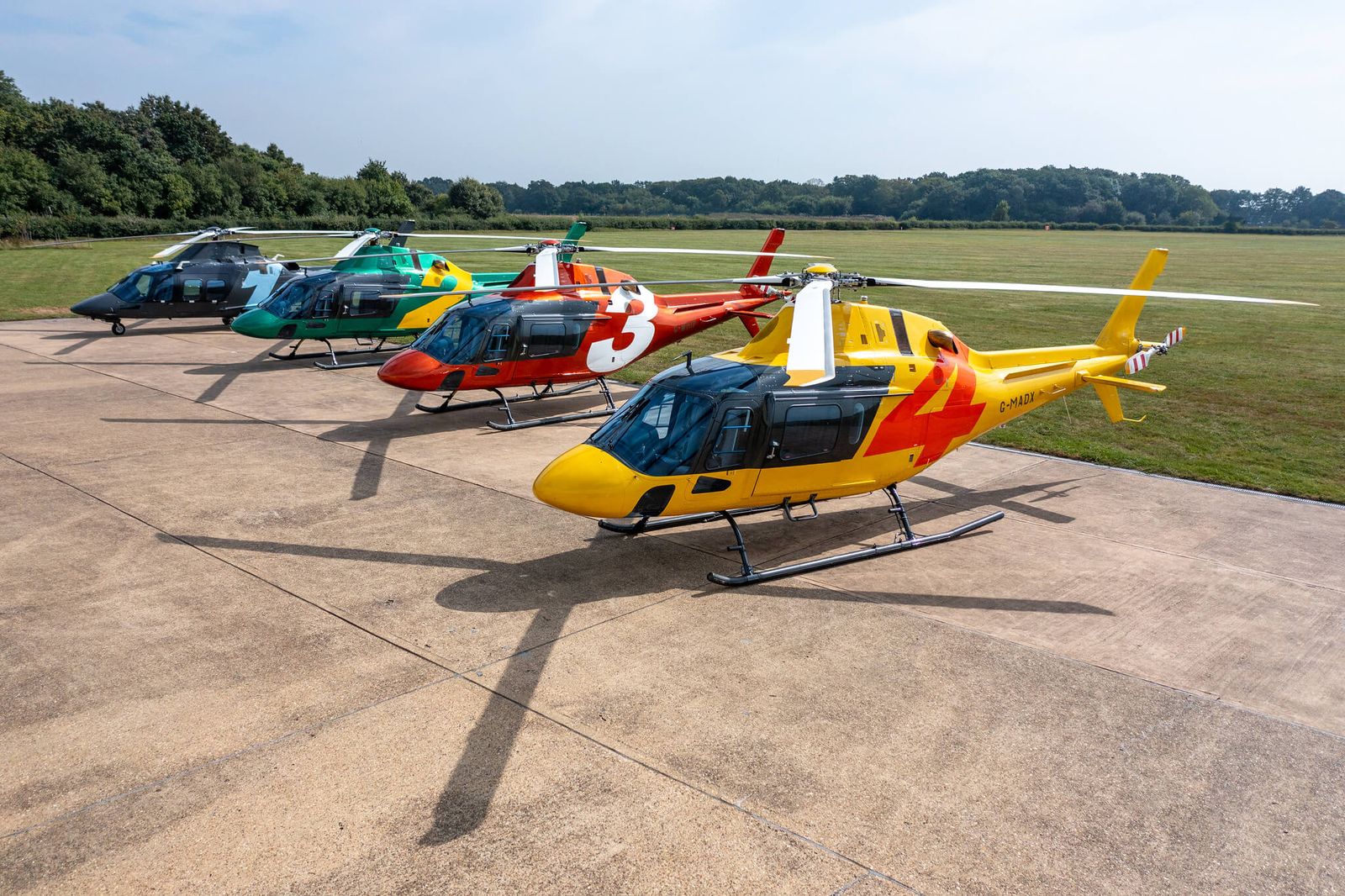 Meet the Thunder Agusta 109SP & 119KX Helicopters & our Pilots