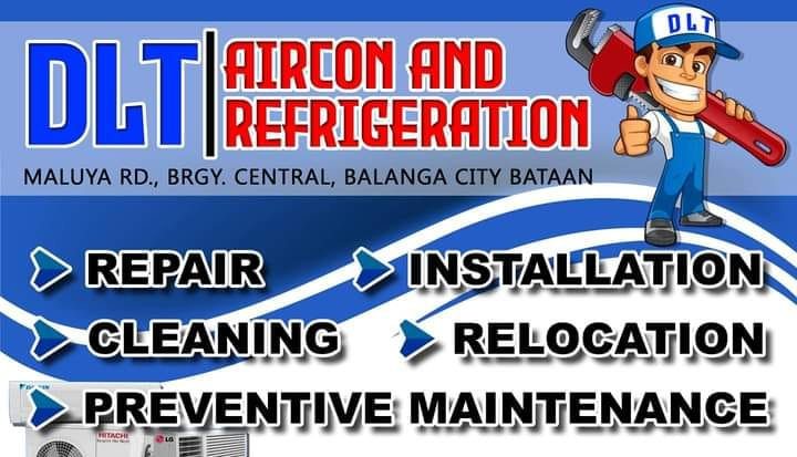 DLT AIRCON & REFRIGERATION SERVICES | Balanga Business Directory