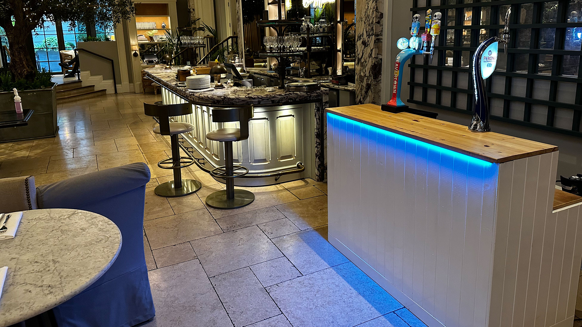 Beavertown & Peroni Bar for 40th - Rent A Keg