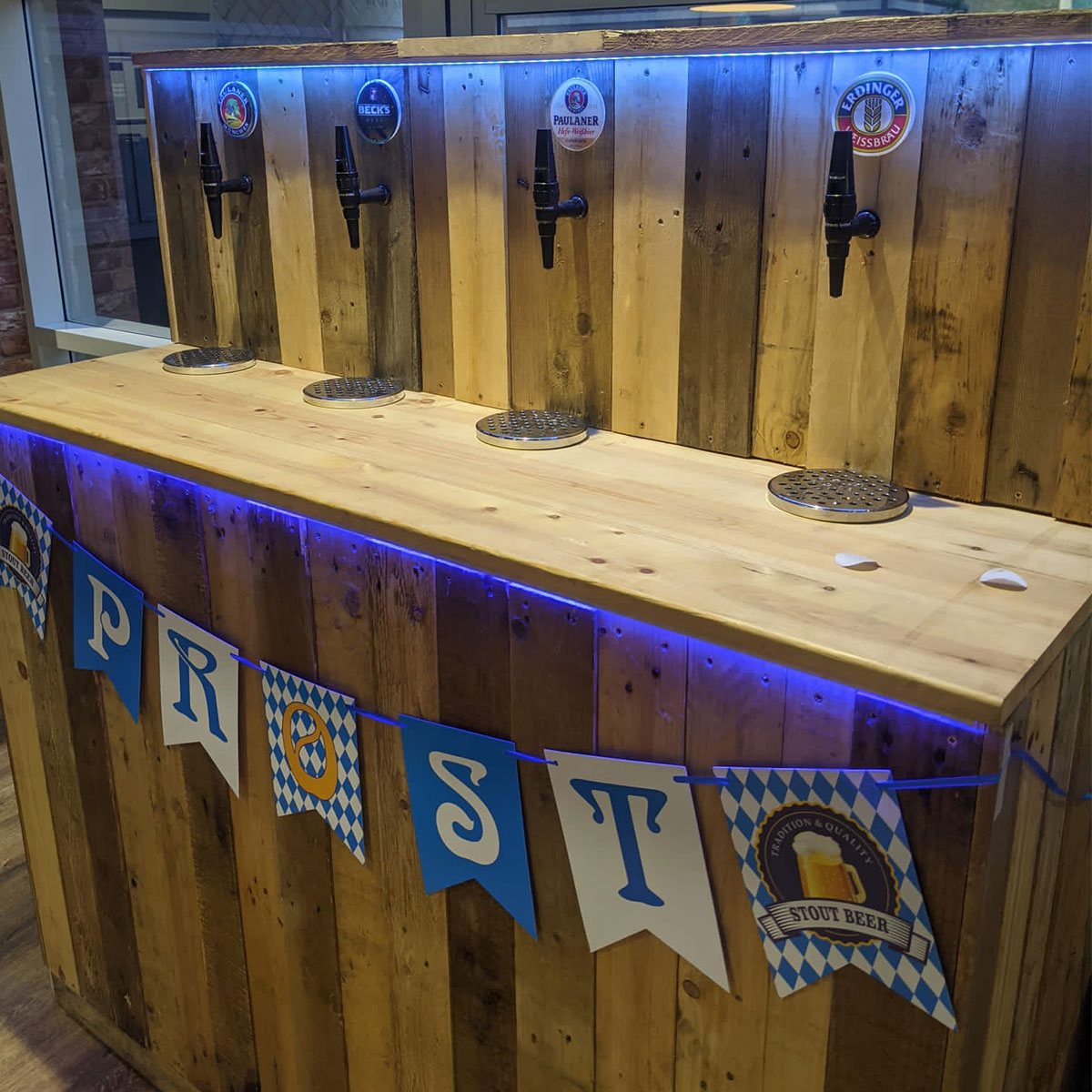 Rustic Wood - Rent A Keg