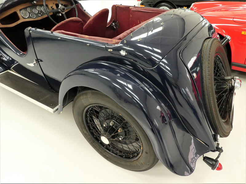 Riley Nine Lynx - Disappearing Hood for sale at Ramnore Fine Motor Cars