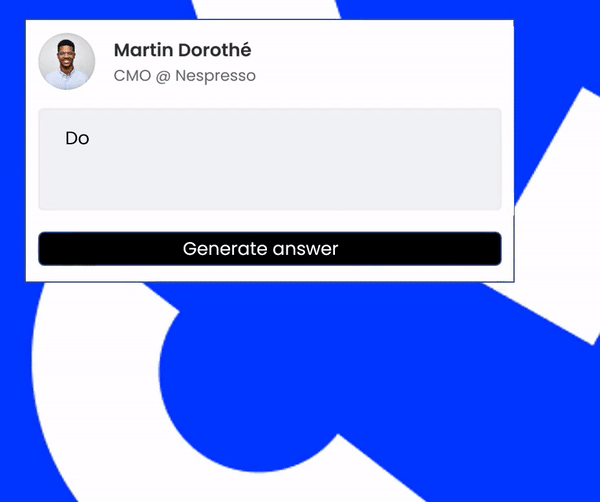 AI-driven sales workflow that boosts solution selling