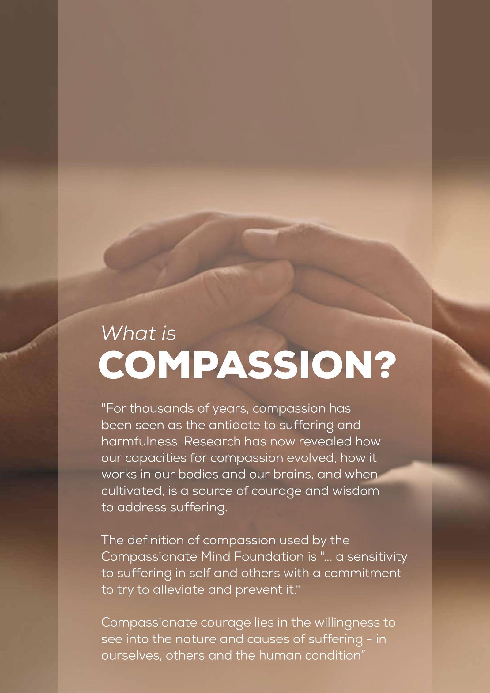 Compassion Focused Therapy Training | Compassionate Mind