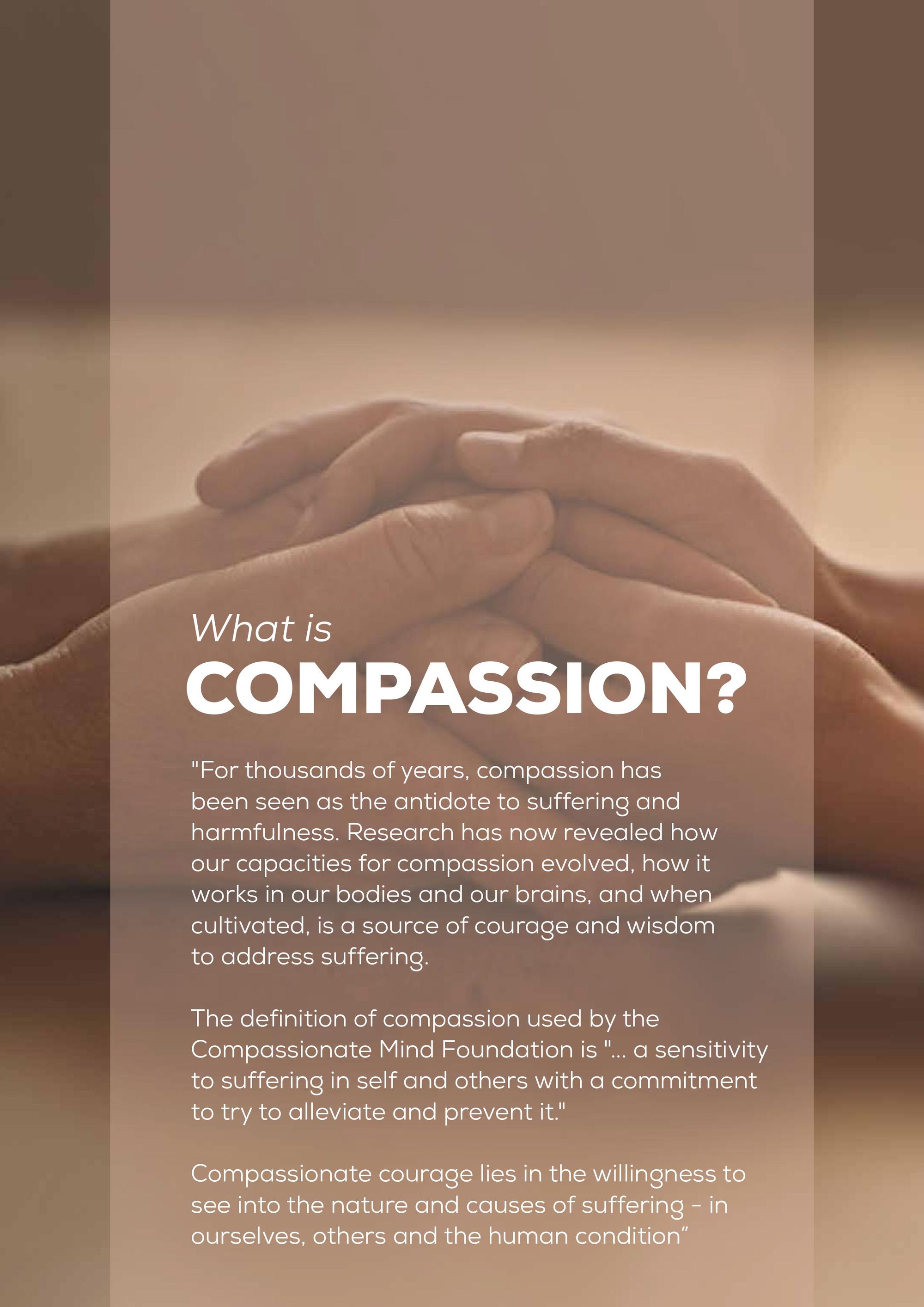 Compassion Focused Therapy Training | Compassionate Mind