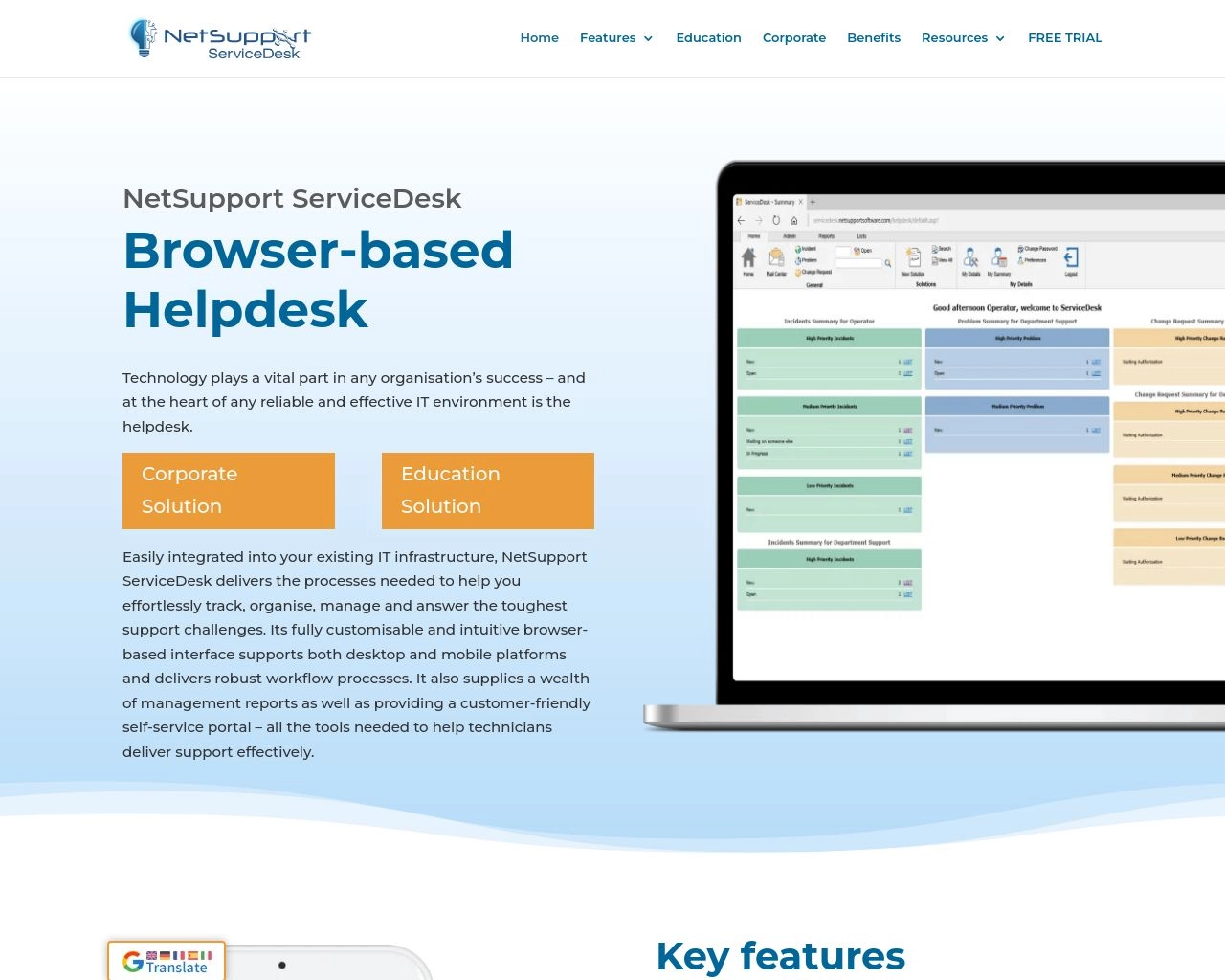 NetSupport ServiceDesk, review by Headteacherchat