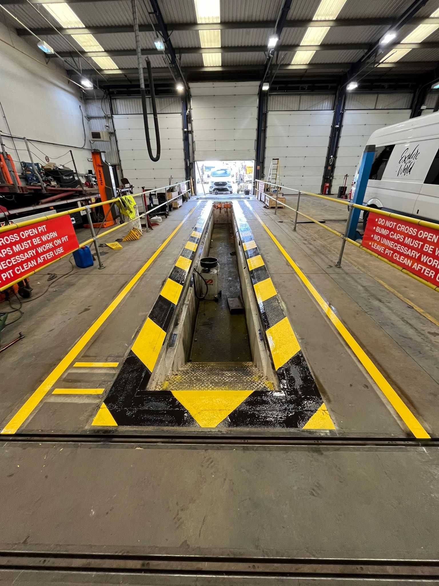 Warehouse & Safety line painting - Total Line Marketing