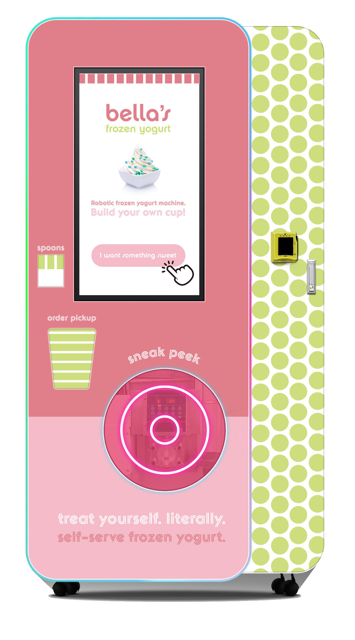 Bellas's - Automated robotic vending machine