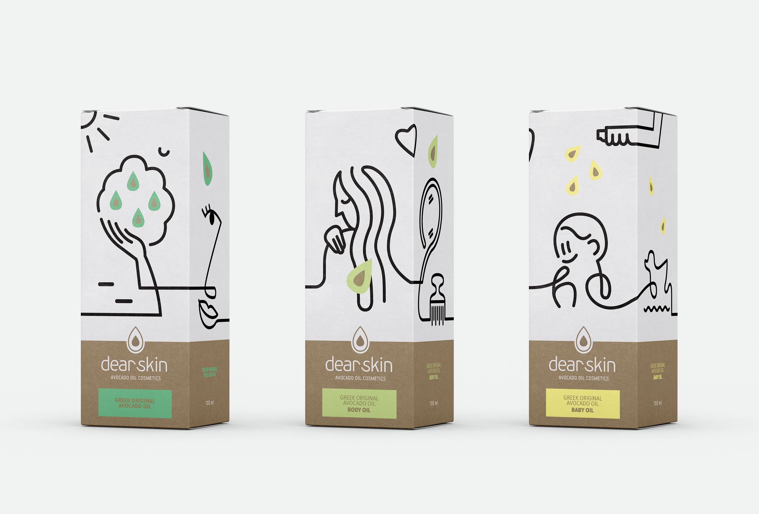 DEAR SKIN | Lazy snail Design