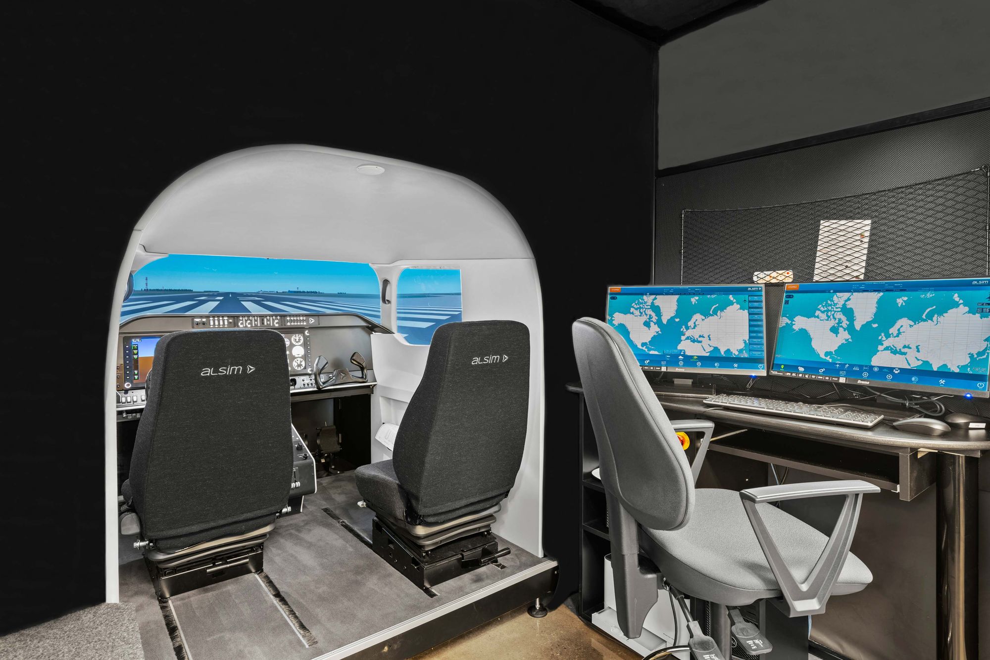 WISA Flight Simulator Lab - Waterloo, Ontario | Sky Sight Inc.