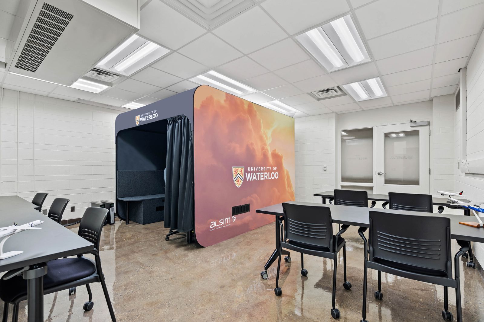 WISA Flight Simulator Lab - Waterloo, Ontario | Sky Sight Inc.