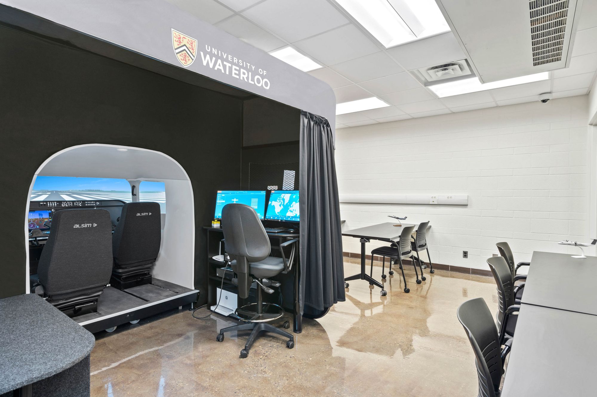 WISA Flight Simulator Lab - Waterloo, Ontario | Sky Sight Inc.