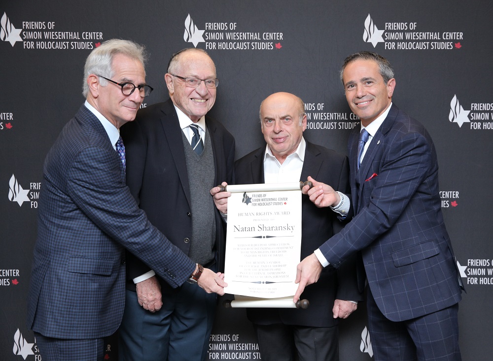 Natan Sharansky Honoured with Human Rights Award at State of the Union