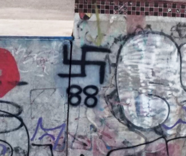 Racist and Antisemitic Graffiti Found at Skate Park in Kitchener