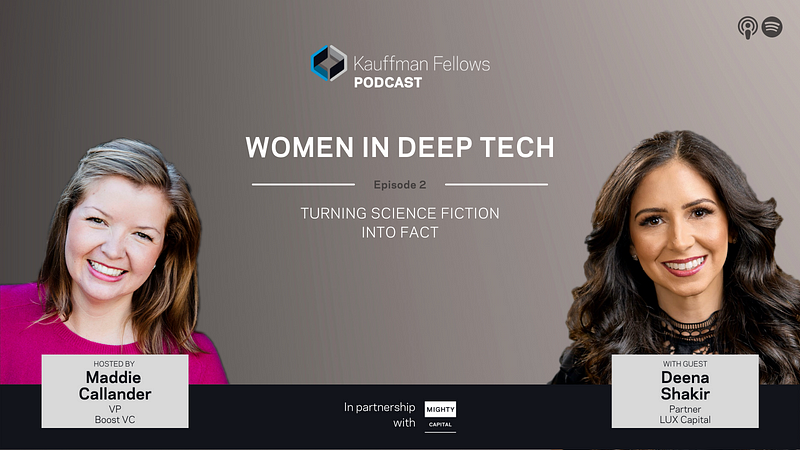 Women Leading Deep Tech Investments | Journal | Kauffman Fellows Women Leading Deep Tech Investments | Journal | Kauffman Fellows