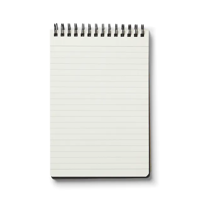 Notepad Inside Mockup — Blank Mockup Item