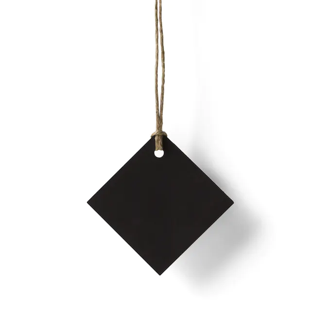 Square Tag — Blank Mockup Item