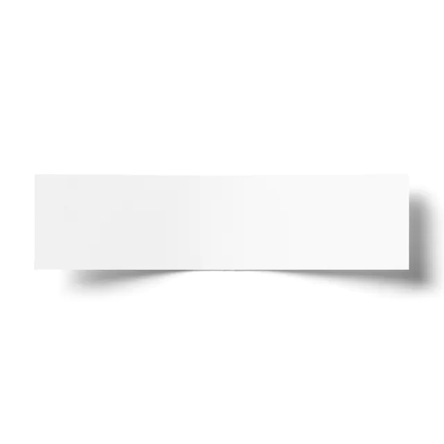 Twisted Rectangle Paper Mockup — Blank Mockup Item