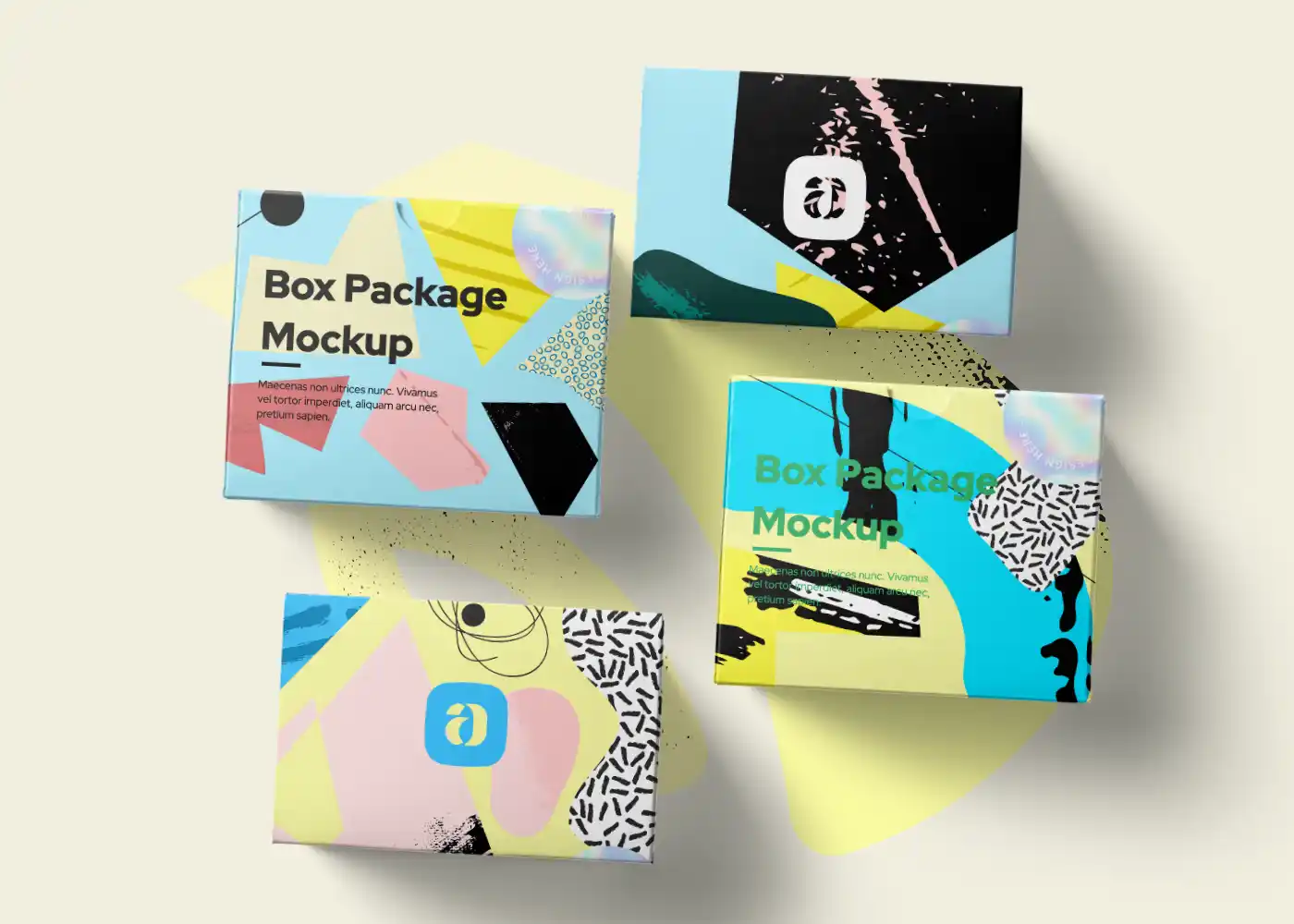 Free Online Box Mockup Templates And Items — Mockup Zone