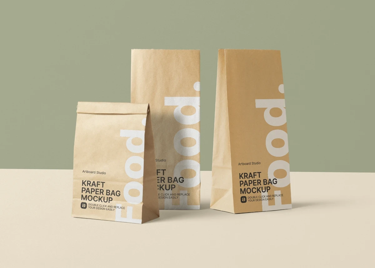Free Online Paper Bag Mockup Templates And Items — Mockup Zone