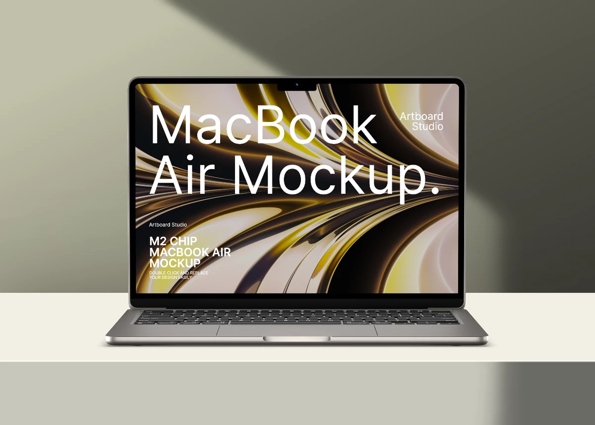 Free Online MacBook Mockup Templates And Items — Mockup Zone
