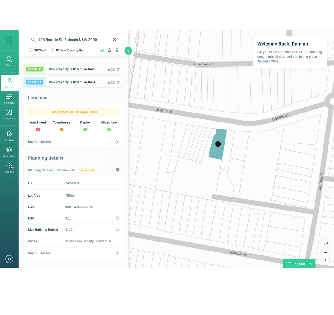 ARCHISTAR | Saving time for property developers | by We Discover®