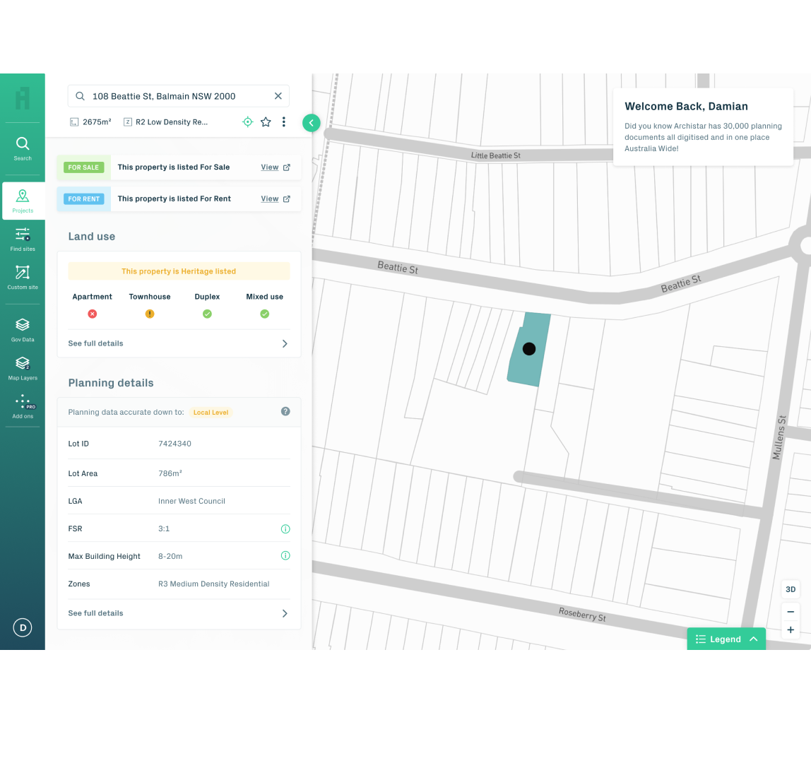 ARCHISTAR | Saving time for property developers | by We Discover®