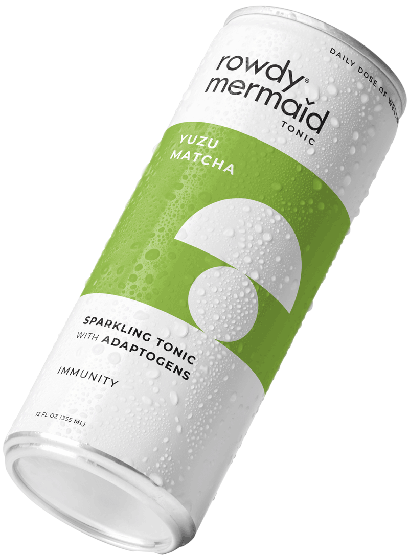 YUZU MATCHA Sparkling Tonic | Rowdy Mermaid