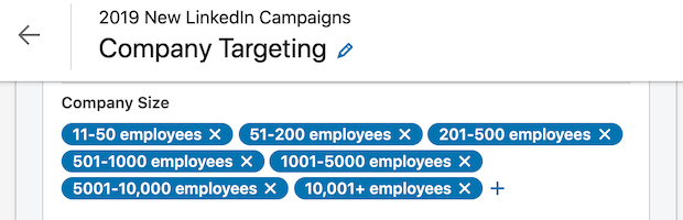 Implementing Company Targeting with APIs