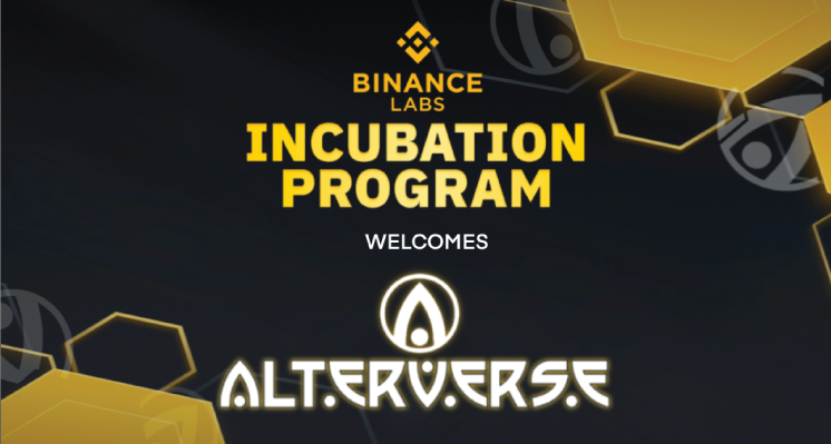 AlterVerse Starts Binance Labs Incubation Program! - AlterVerse Game Creator