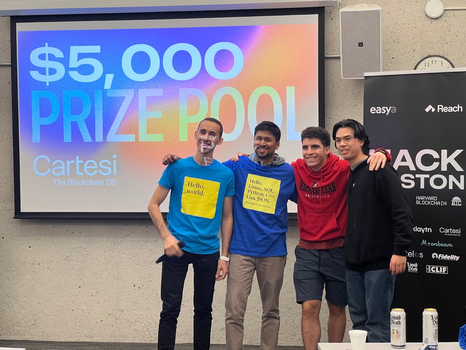 Announcing our official round-up of Hack Boston! | EasyA.io