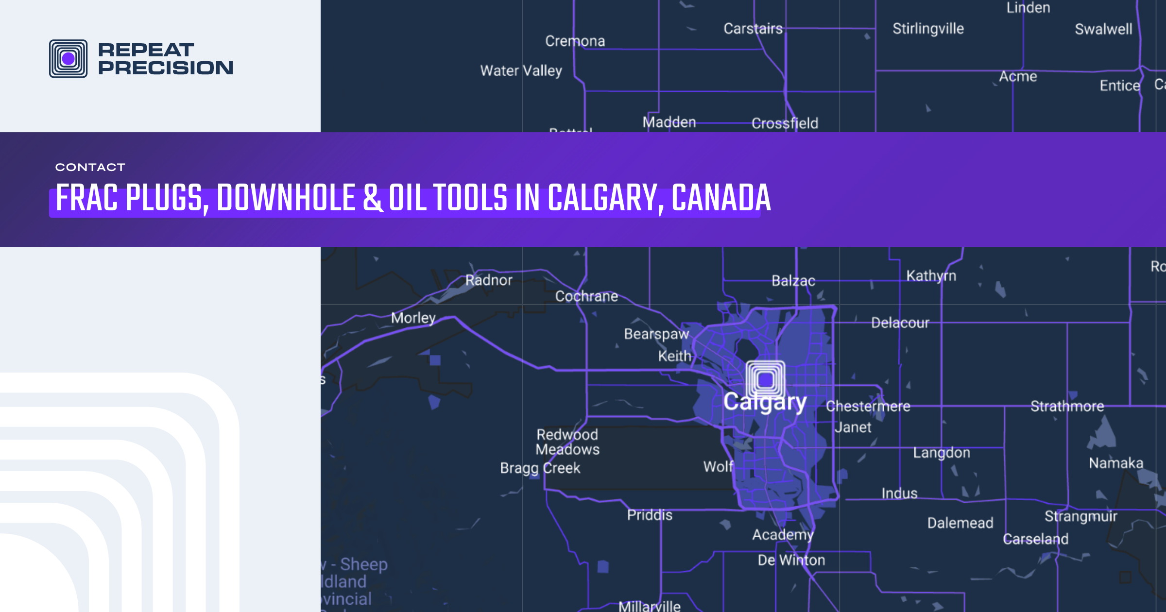 Frac Plugs Calgary | Downhole & Oil Tools Alberta - Repeat Precision