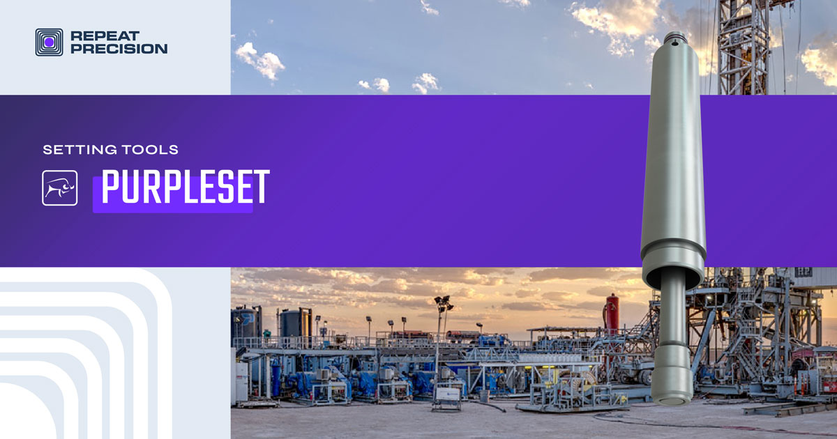 Disposable frac plug setting tool - Repeat Precision