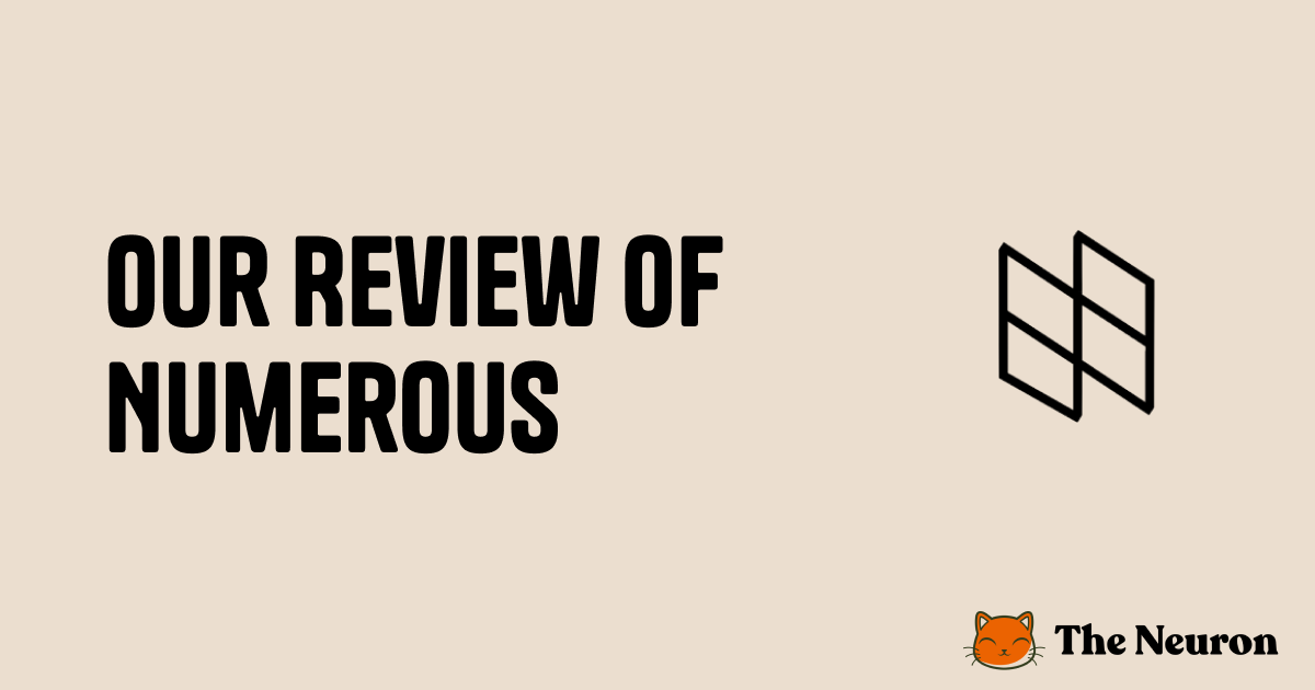 Our Honest Review of Numerous.ai (2023)