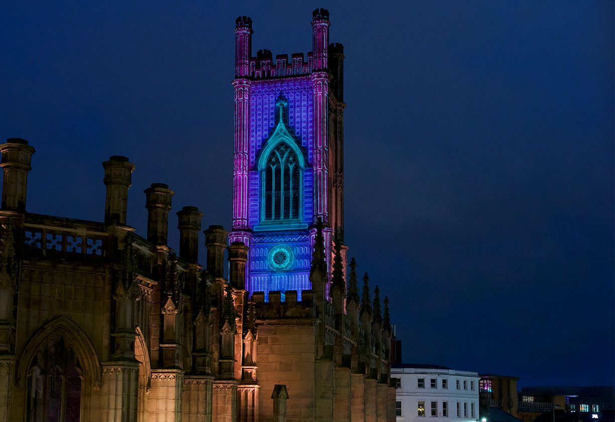 Helping to deliver the UK’s largest augmented reality 3D projection ...