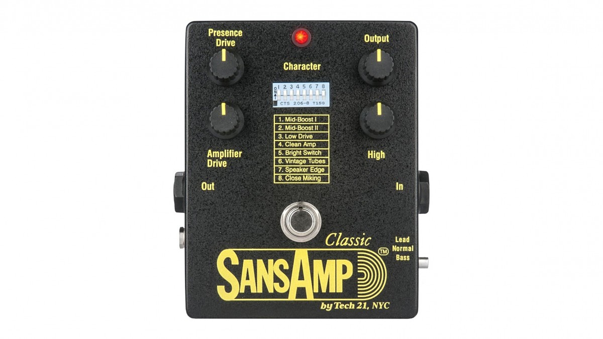 TECH 21 - Le retour du SansAmp Classic