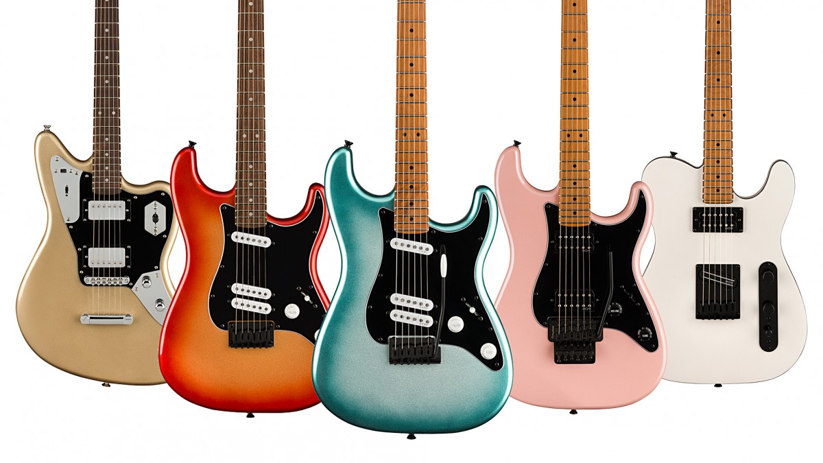 SQUIER - 5 nouveaux modèles pour la série Contemporary