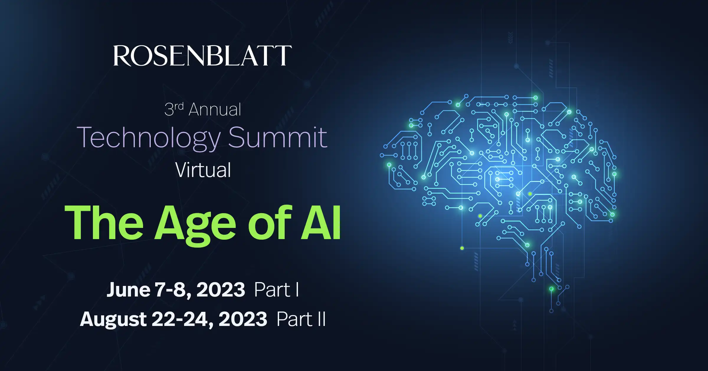 Tech Summit 2023: The Age of AI