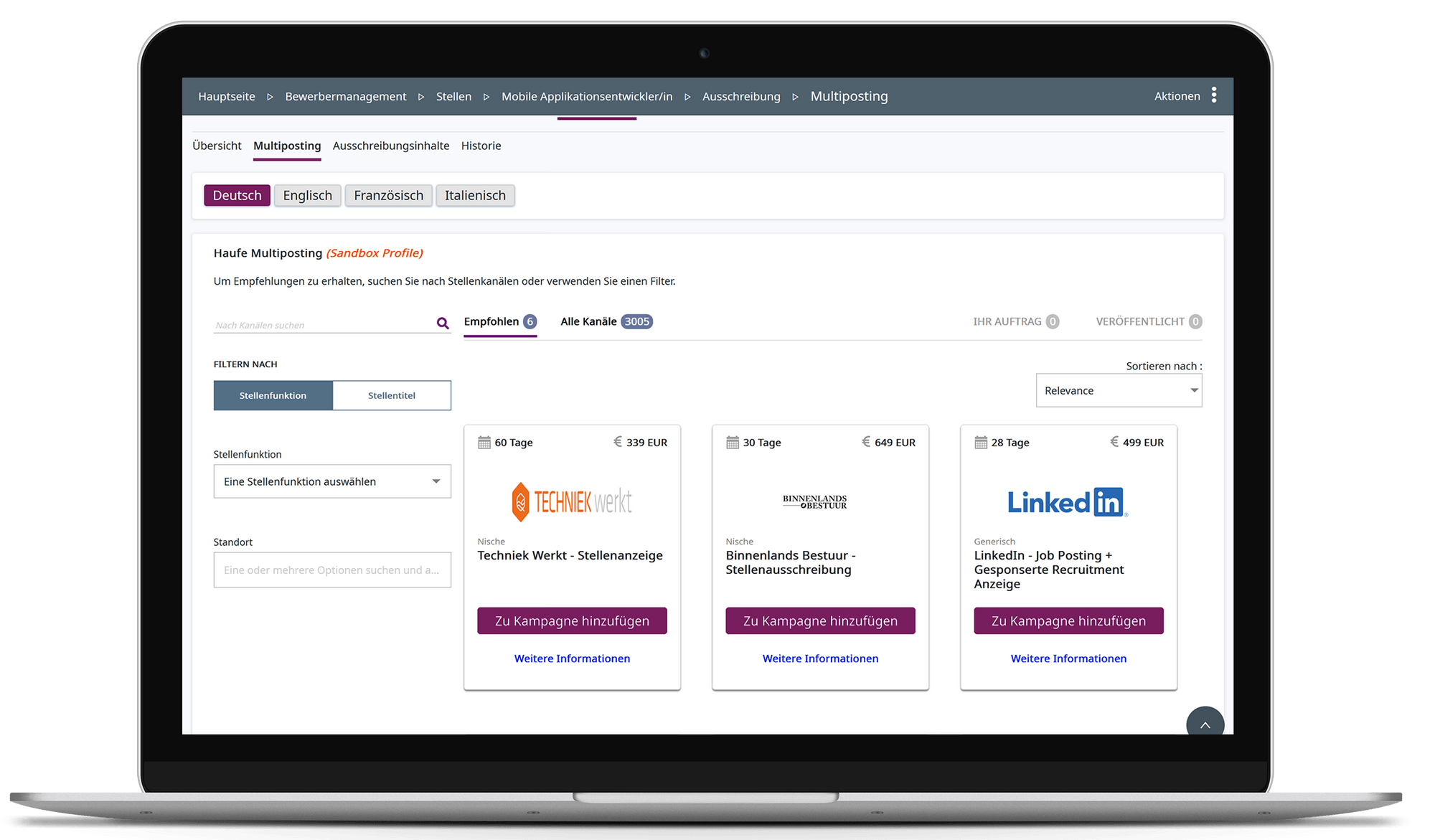Bewerbermanagement Software & Recruiting Software | Umantis