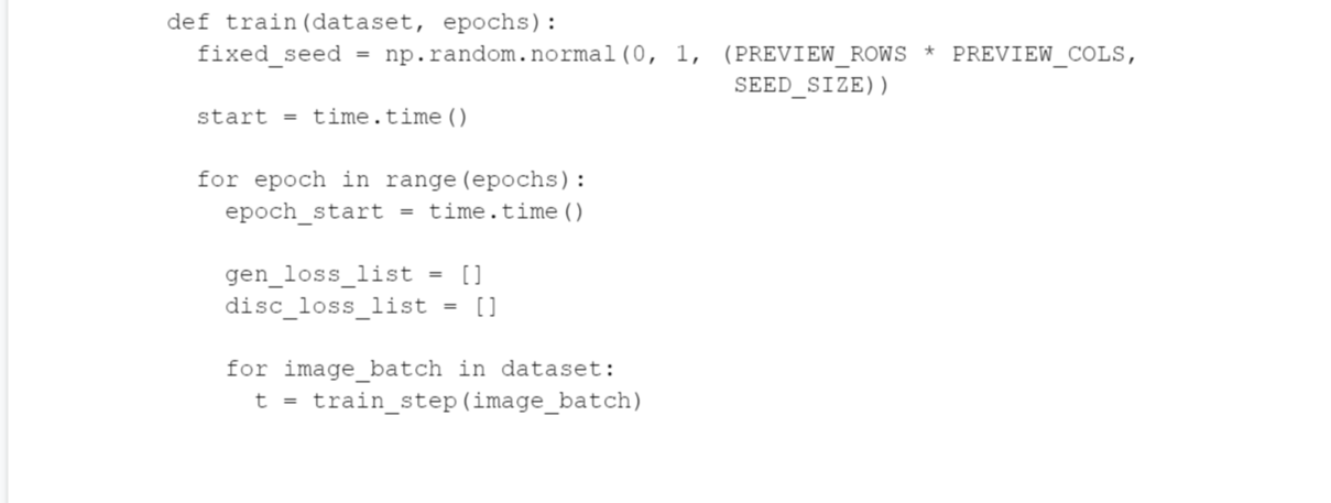 GAN: Generate your own dataset