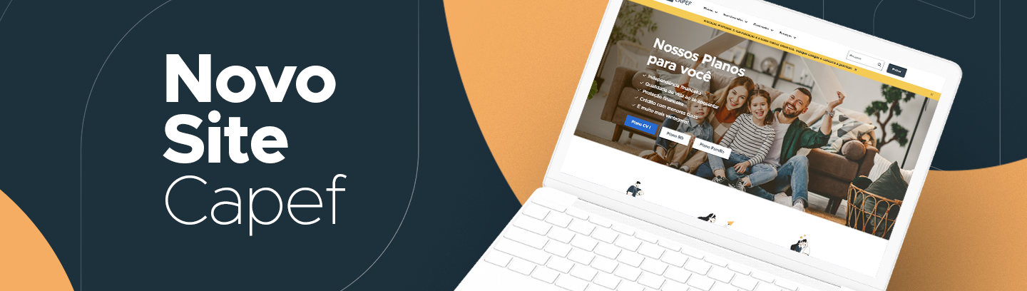 Está no ar! Capef estreia novo site mais intuitivo e com visual renovado