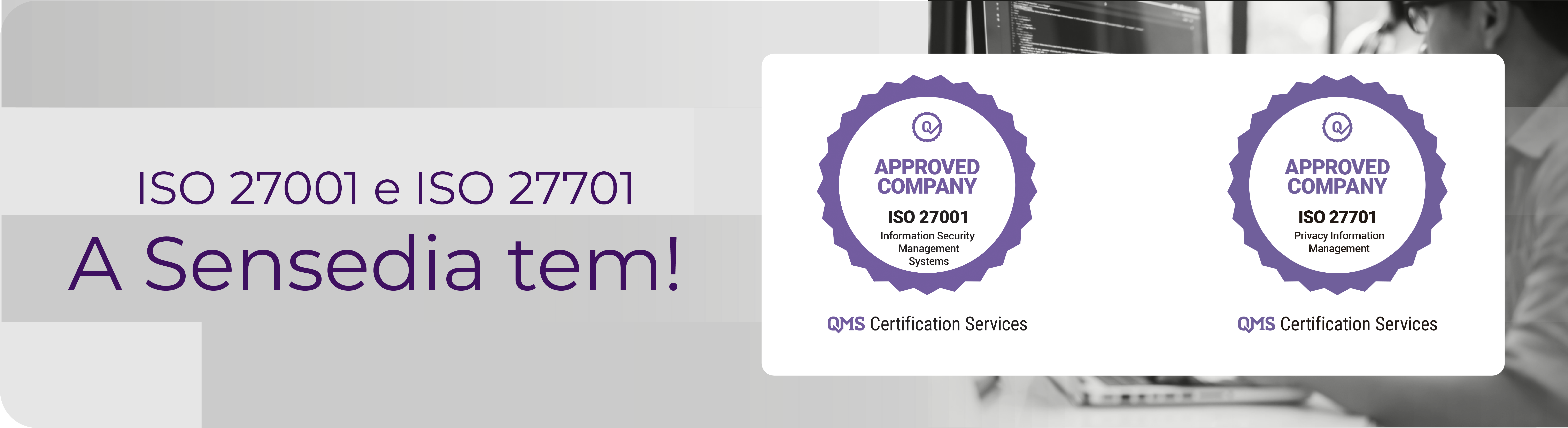 Sensedia conquista certificações ISO 27001 e ISO 27701 | Sensedia
