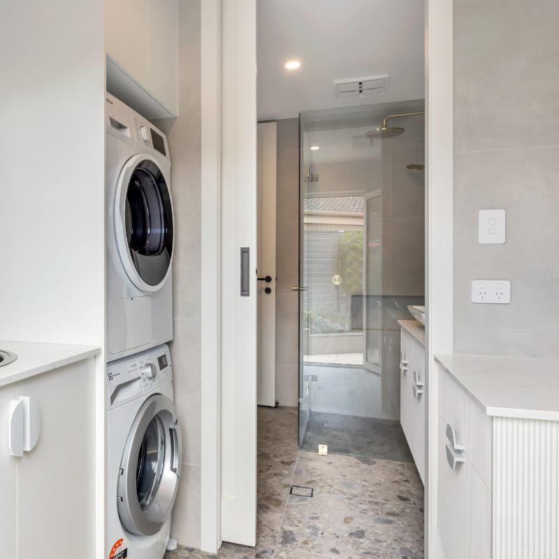 Laundry Renovations in Adelaide | Uzit Kitchens & Robes